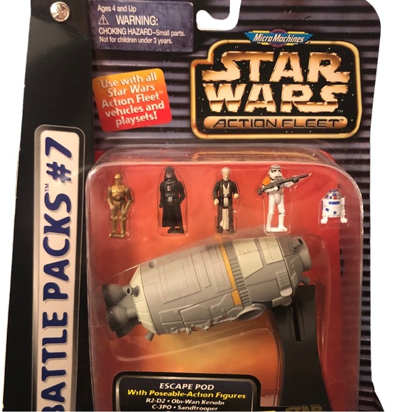 Star Wars | Toys | Star Wars Action Fleet Micro Machines Battle Pack 7 ...